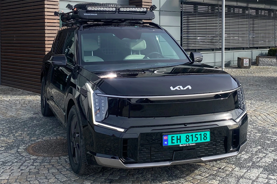 Kia EV9 - Rekkevidde, lading, interiør. Alt du må vite.